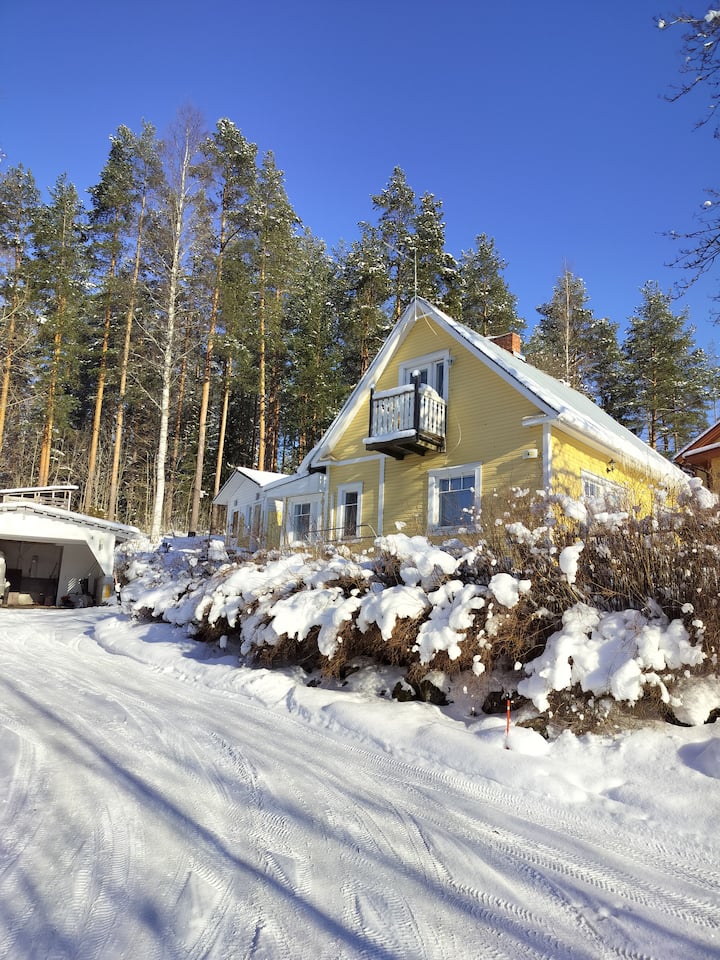 Mökki Tunnelmaa Lähellä,tervetuloa Päivärinteelle! - Jyväskylä