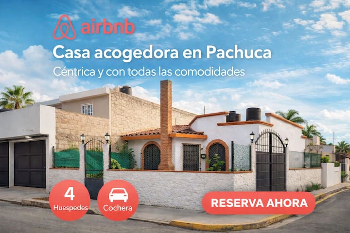 Pachuca Residencia Con Cocina Equipada Y Cochera - Pachuca
