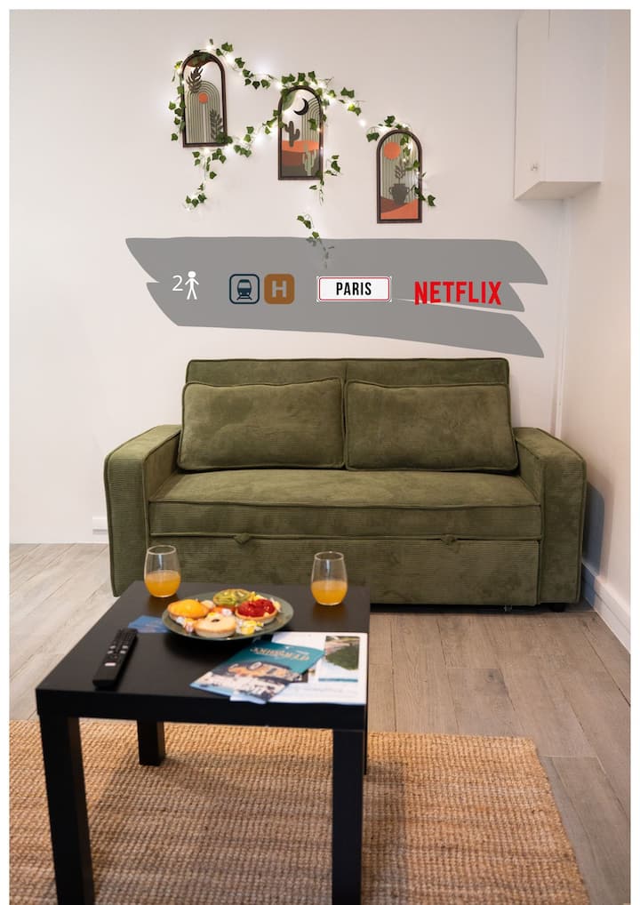 Classieux Studio à Enghien - Proche Paris - 2 Pers - Enghien-les-Bains