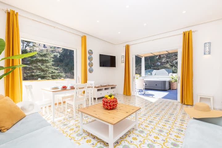 Villa Allegria - Terrazza E Vasca Idromassaggio - Positano