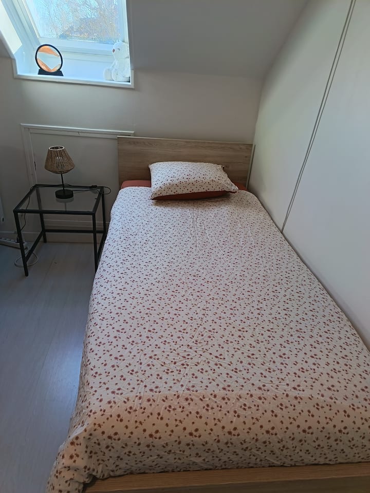 Jolie Chambre, Bureau Tv Wifi - Saint-Brieuc