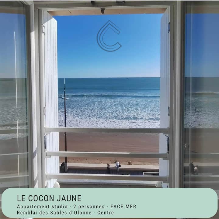 Le Cocon Jaune - Centre Remblai Face Mer - 2 Pers - Les Sables-d'Olonne