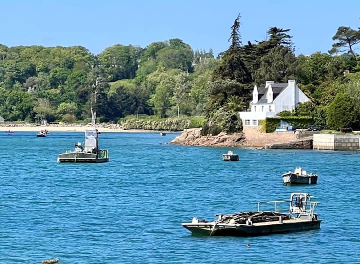 Maison " Les Pieds Dans L'eau " Pen Al Lann - Carantec