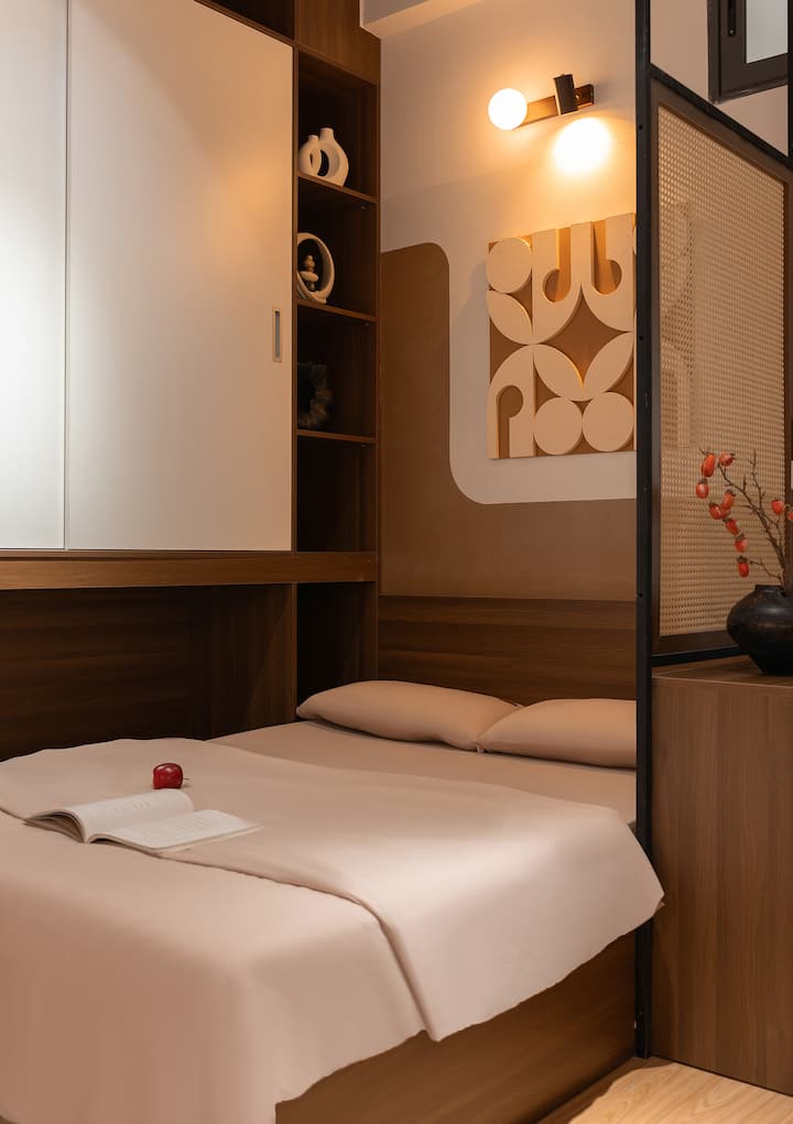 Lunara Studio D1 • Premium City Retreat • 3 Pax - Ciudad Ho Chi Minh