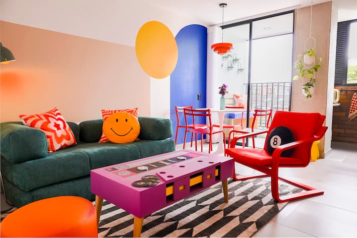 Pop Art House |Parking | 6 Personas |Centro - Santa Rosa de Cabal