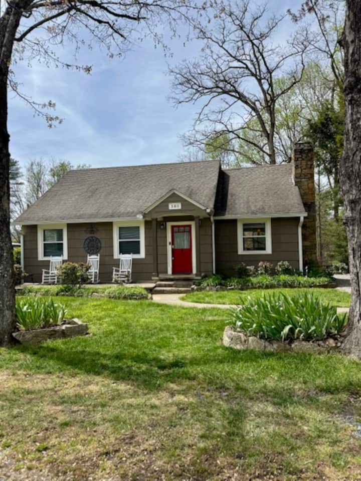 Walk To Downtown
Fire Pit, Bike-friendly Bungalow - Brevard, NC