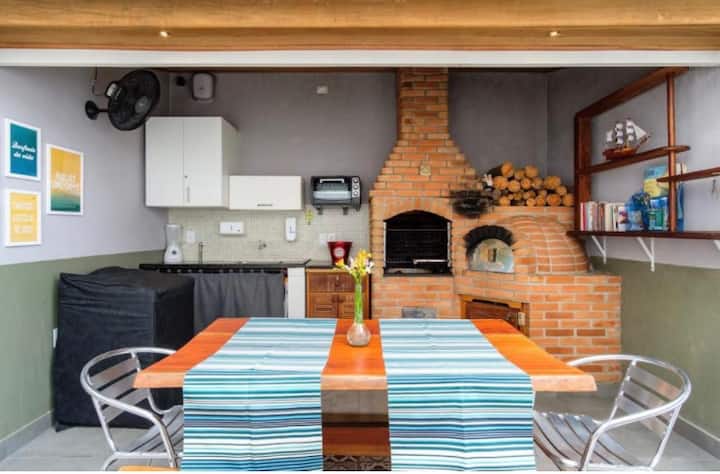 Cozy Beachside House In Itaguá, Great Location - Ubatuba