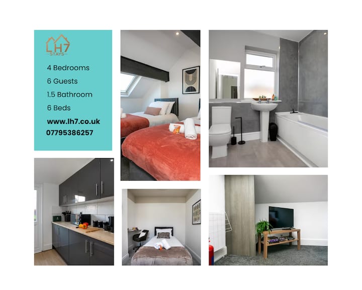 10%off|weeklyoffer|family|parking|wifi|sleeps6 - Warrington