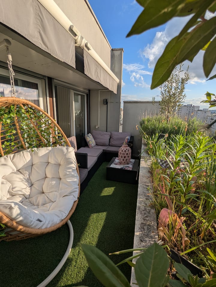 Lumineux 2p Avec Terrasse & Parking - Proche Métro - Maisons-Alfort