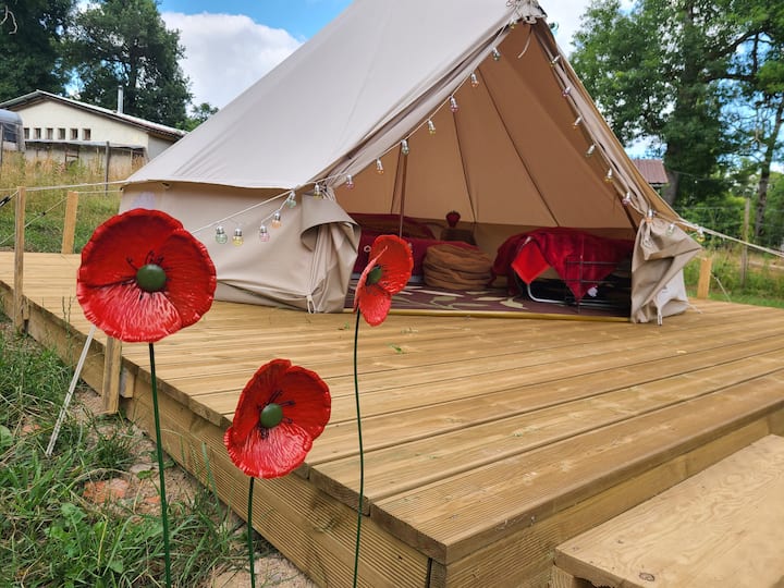 Camping De La Ferme De Priroda - Lapalisse