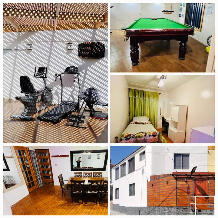 Casa Cómoda Con Terraza Y Mesa De Pool. - Tocopilla