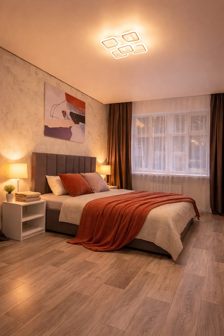 Апартаменты "Тёплый Вечер" по Лободы - Kasachstan