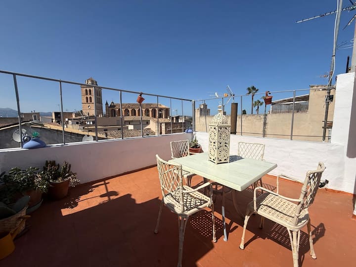 Spacious Two-story House With Terrace, Muro Centre - Muro