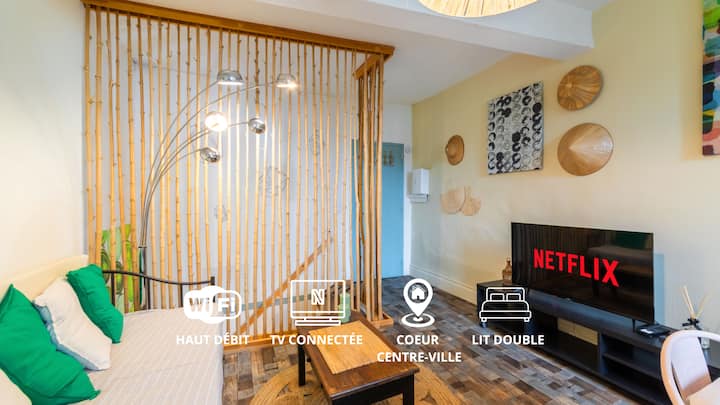 Appartement Lumineux - Coeur De La Ville - Wifi - Agen