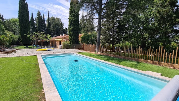 Villa Familiale Au Calme. Piscine Et Jardin à Aix - Venelles
