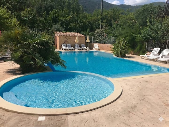 Chalet Ardèche Climatisé Piscine, Proche Rivière - Les Vans