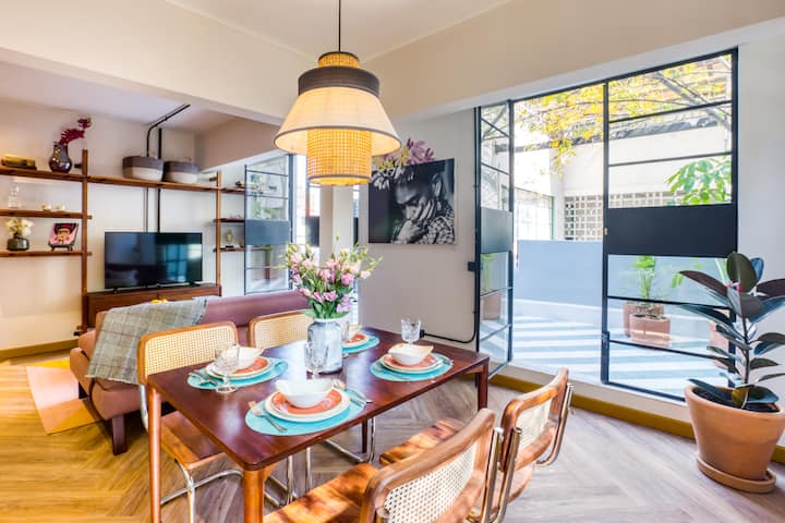 Casa Miravalle - 2 Br W/ Private Terrace. Condesa - Mexico City
