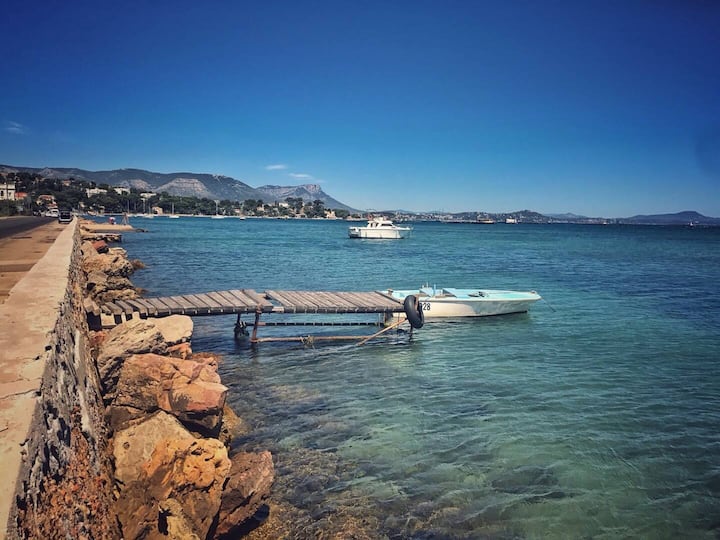 T3 Proche Plages  Balcon, Parking & Fibre - Saint-Mandrier-sur-Mer