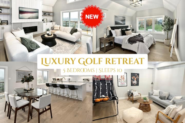 *New Luxury Cobble Beach Golf Retreat W/ Game Room - Owen Sound
