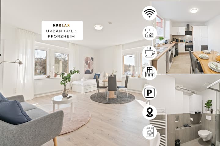Krelax | 8 Betten | Balkon | Parkplatz | Smart-tv - Pforzheim
