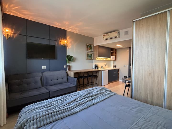 Apartamento Amplo No Helbor Batel - 쿠리티바