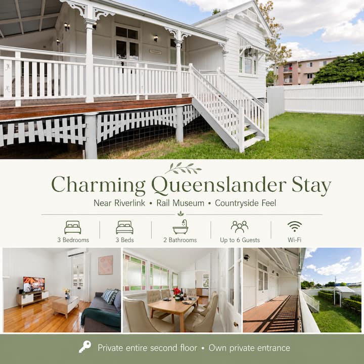 3br Queenslander Retreat At Ipswich Riverlink - 입시치