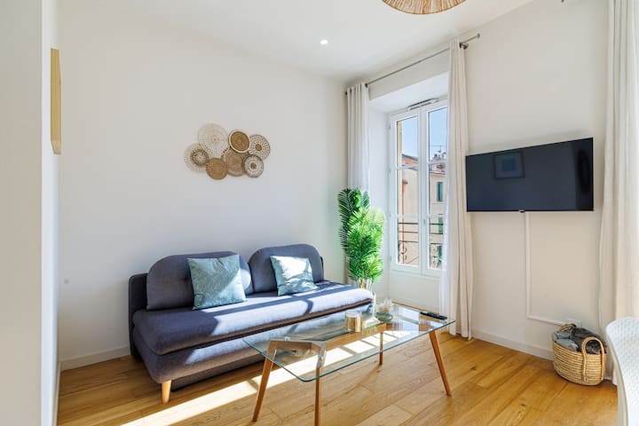 ÉLégant 2p Avec Balcon – Centre De Nice - Ac - Nizza