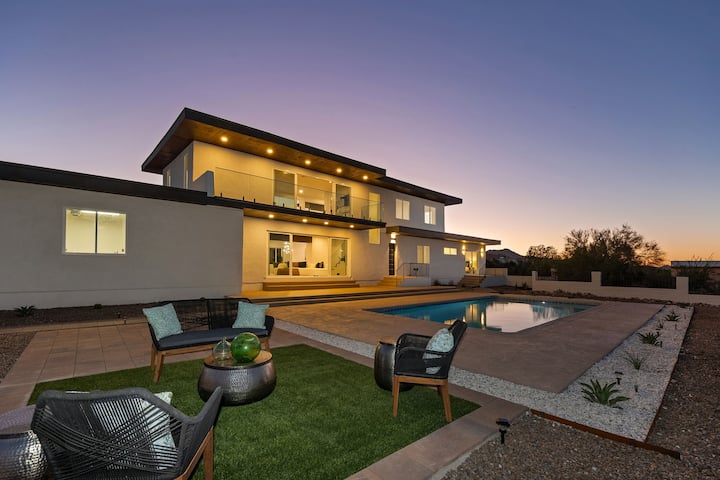 Blue Ridge Estate | Stunning Views, Heated Pool - Tucson, AZ