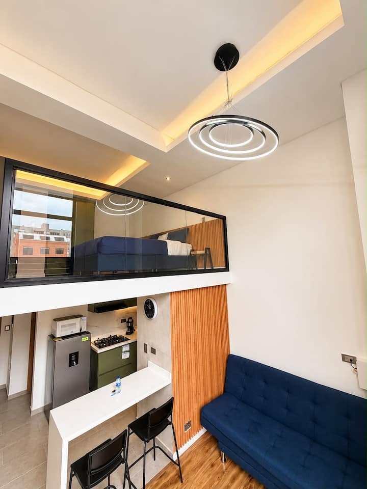 Loft 204 Wifi Alta Velocidad Cerca Al Aeropuerto - Aéroport Bogota-El Dorado (BOG)