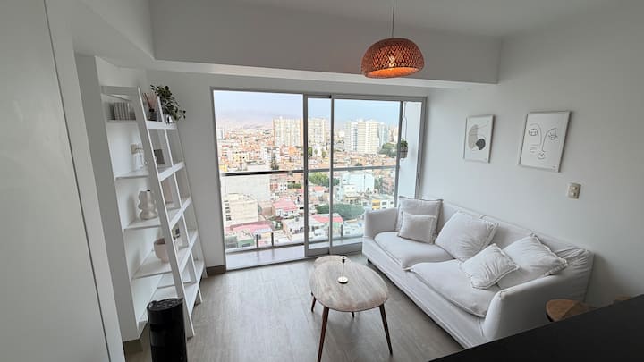 Designer Apart Barranco | Pool, Jacuzzi Ocean View - Peru