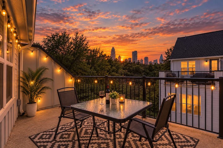 3br Townhouse | King Bed | Rooftop | Uptown Clt - Charlotte, NC
