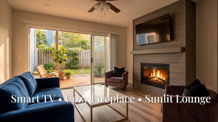 Inside Wilmingtons Calmest In-town Stay W/patio! - Wilmington, NC