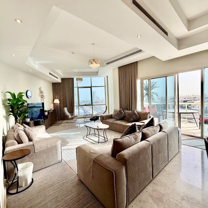 شقة فاخرة مطله على المارينا - Jeddah