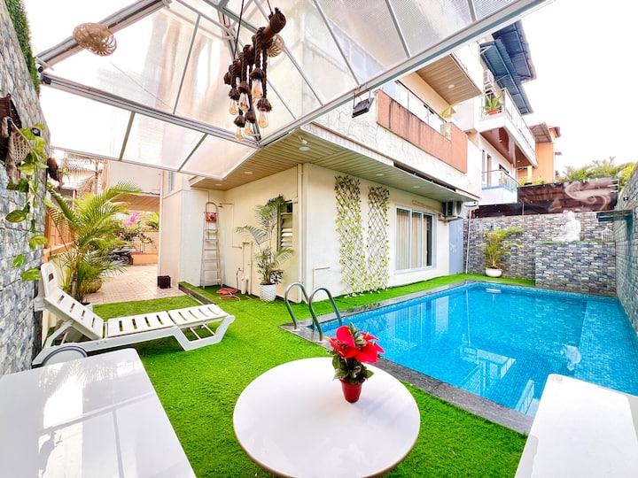 Starbloom 4bhk Pvt Pool & Bathtub By Stellar Stays - Lonavla