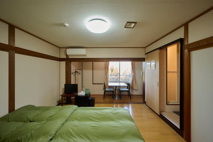 ツインルーム/家族風呂1時間付き/素泊まり2名 - 阿蘇市