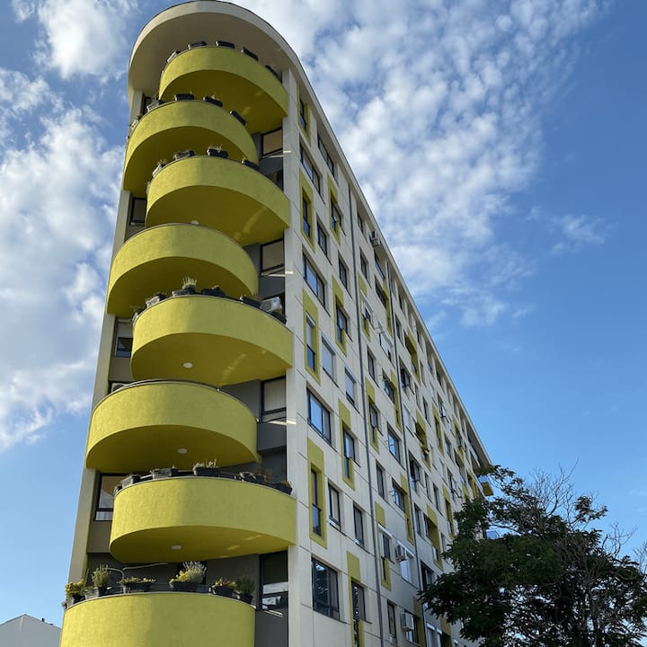 B&v Central Apartment Skopje Bus&train Station - Kuzey Makedonya