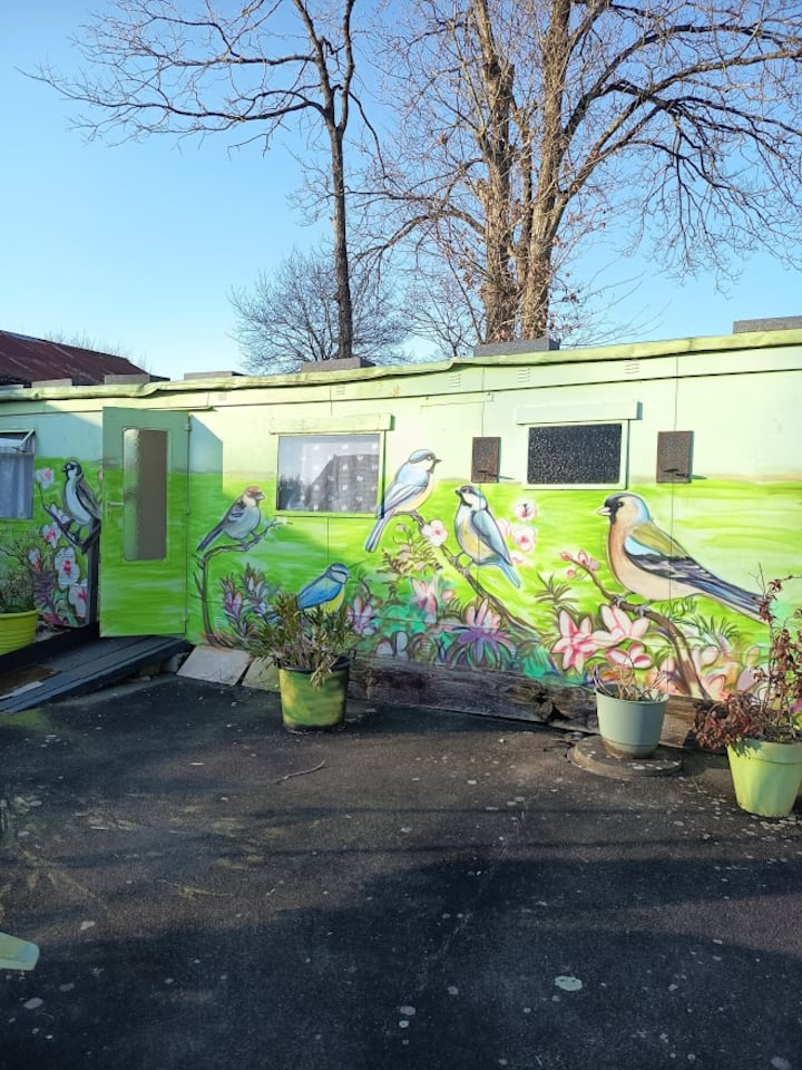 Mobile Home Familial Très Calme Et Artistique - Combourg