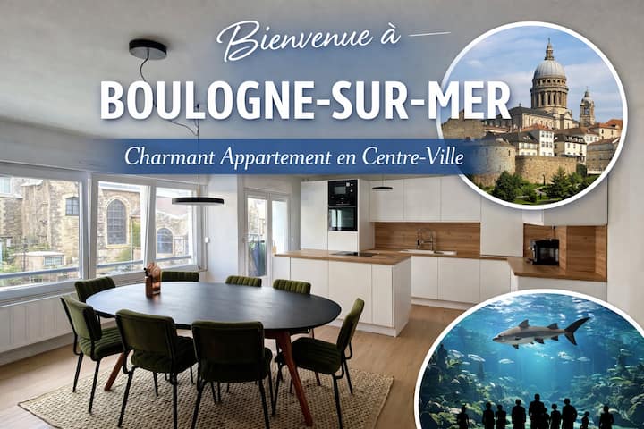 Appartement Centre-ville - Équihen-Plage