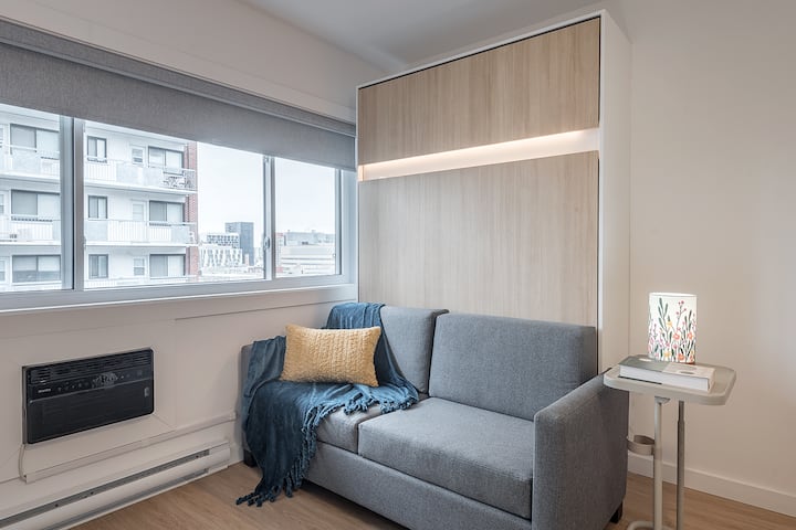 Smart Studio With Murphy Bed - Mcgill - Montreal