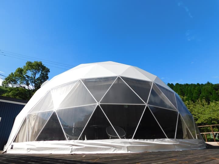 国内最大級１０Mドーム/天然温泉付き/素泊まり２～１０名 - Aso