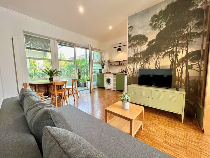 Studio Paisible Avec Terrasse – Accès Direct Paris - Ivry-sur-Seine