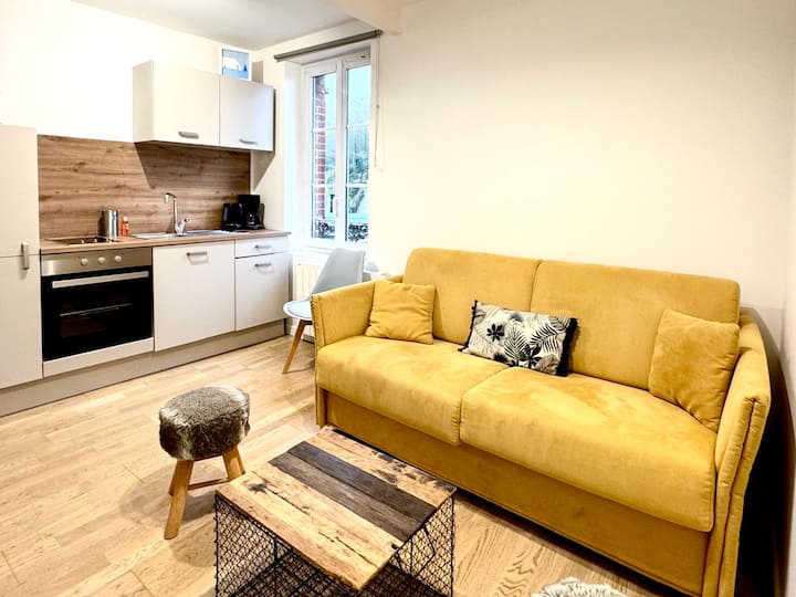 Appartament Accès Plage, Falaises à 200m - Étretat