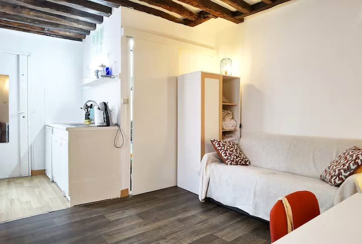 Charming Duplex With Beams Near Bastille - Paris