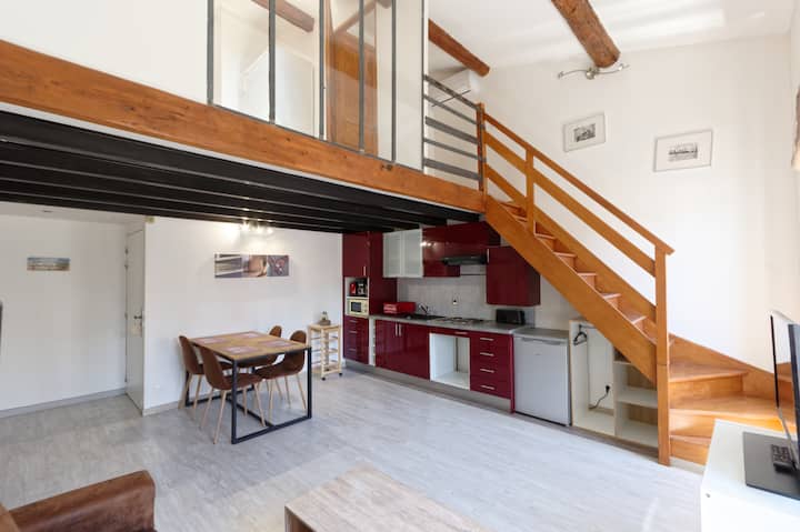 Magnifique T2 Duplex - Climatisé - Haut Canebière - Marsella, Francia