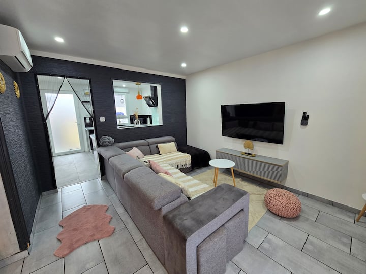 Maison Guynemer - 3 Chambres - Jardin - Clim - Tarbes