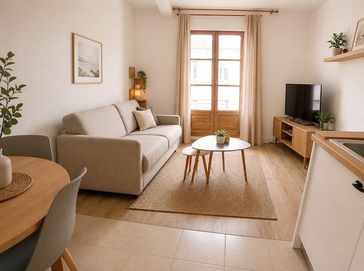 Centre Ville - 4 Pers. Chambre + Salon Indépendant - Arlés
