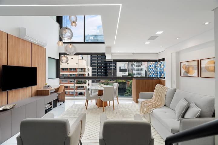 Duplex Moderno Ao Lado Do Metrô Oscar Freire - Brésil