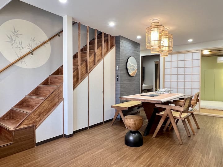 【Yui】日式一户健｜鶴橋站10分钟｜近温泉、韩国商业街｜地铁直达难波、心斋桥、道顿堀｜奈良 - Japonya