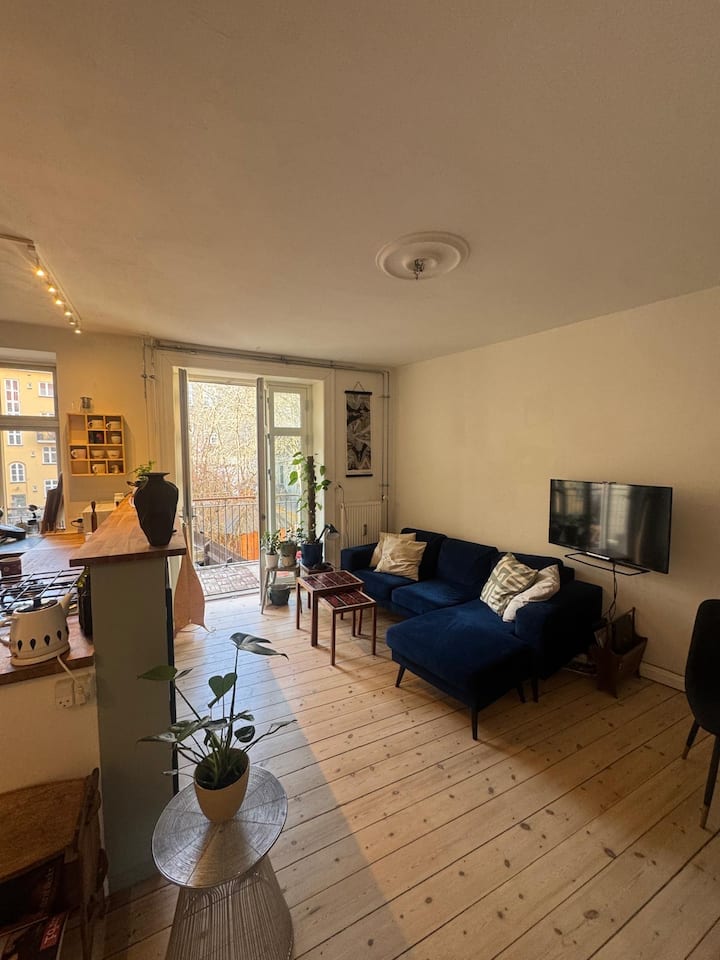 Sunny Balcony Apartment In Vibrant Nørrebro - Copenhague