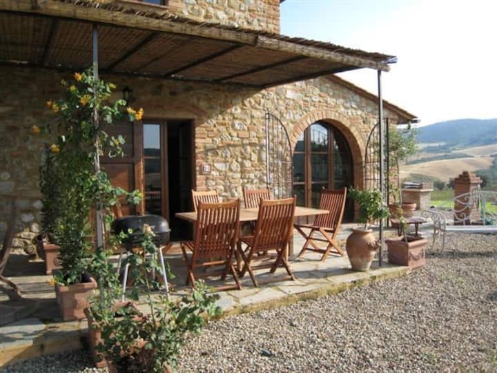 Beautiful Tuscan Villa With Panoramic 360 Views - Volterra
